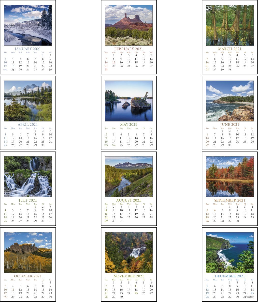 Custom Stick Up Calendar - Swag-Shop