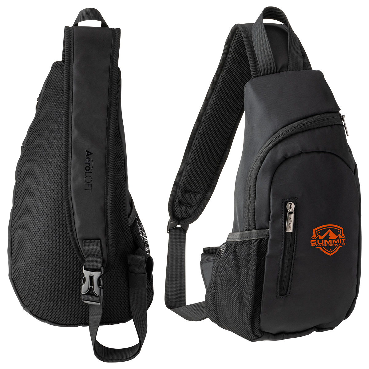 Custom AeroLOFT™ Crossbody Sling Backpack - Swag-Shop