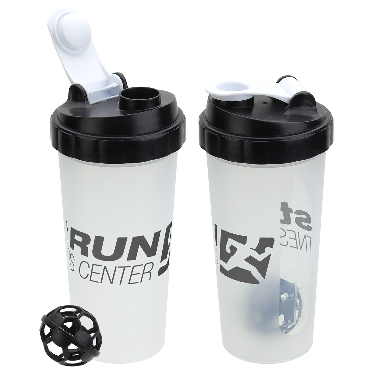Custom Flip-Top 20 oz Plastic Shaker Tumbler - Swag-Shop