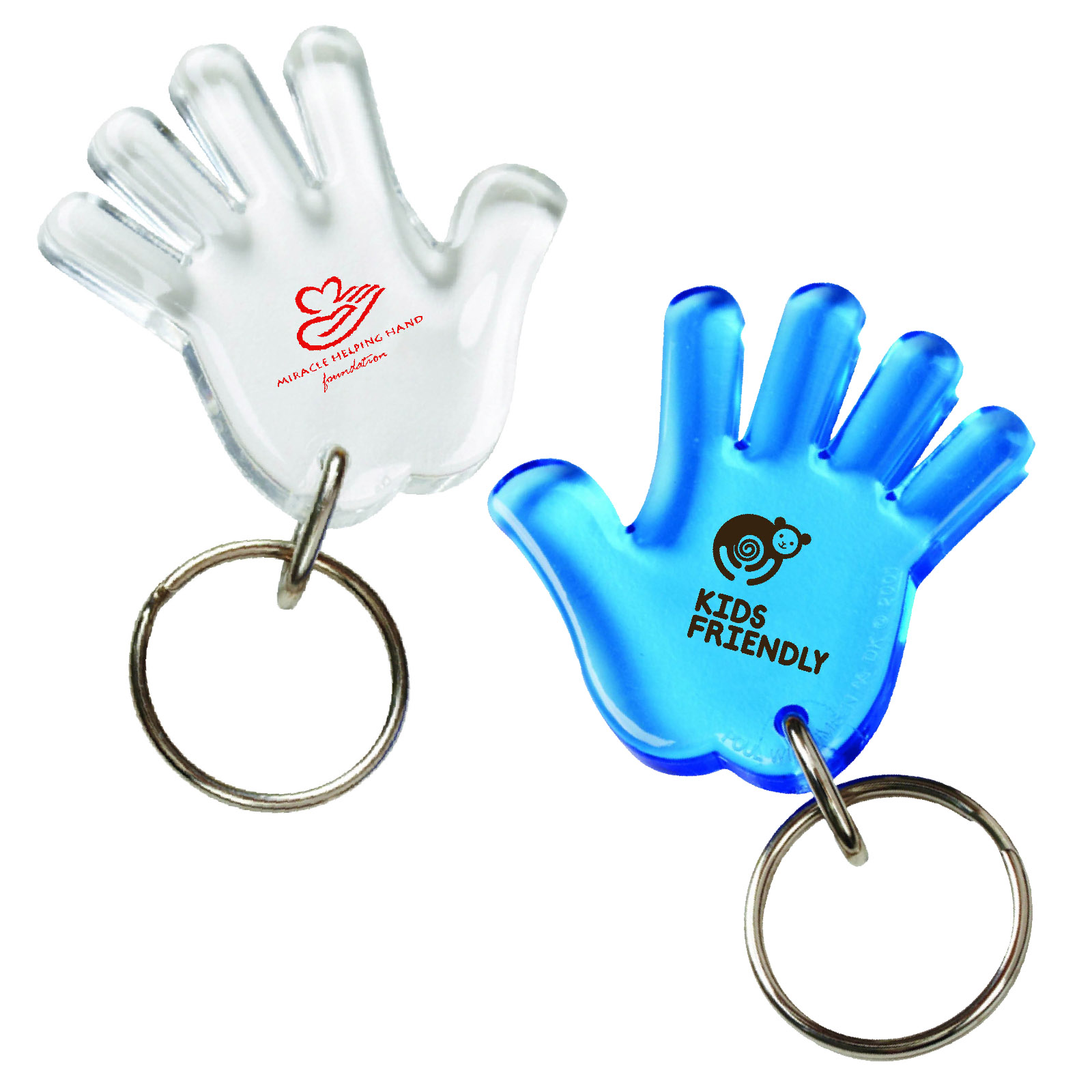 Custom Hand Keychains - Swag-Shop